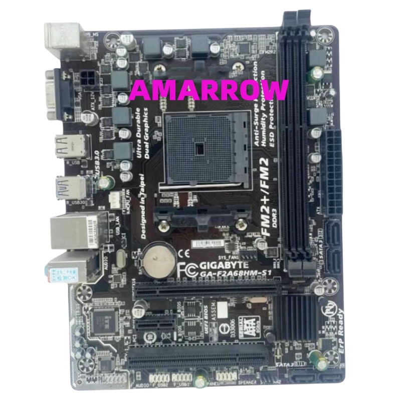 for Gigabyte Motherboard A68 A68H GA-F2A68HM-S1 DDR3 Destop Mainboard ...