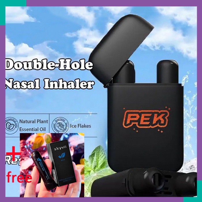 buy 1 free 1 Refreshing Double Hole pek Nasal Herbal Box Essential ...