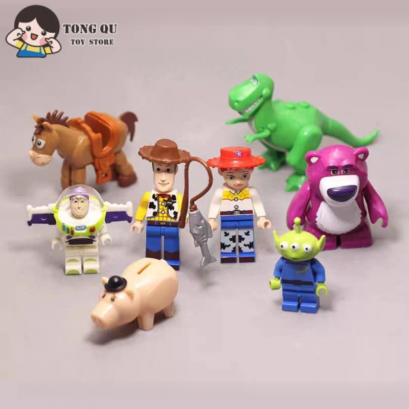 Anime Minifigures Buzz Lightyear Building Block Toy Collection ...