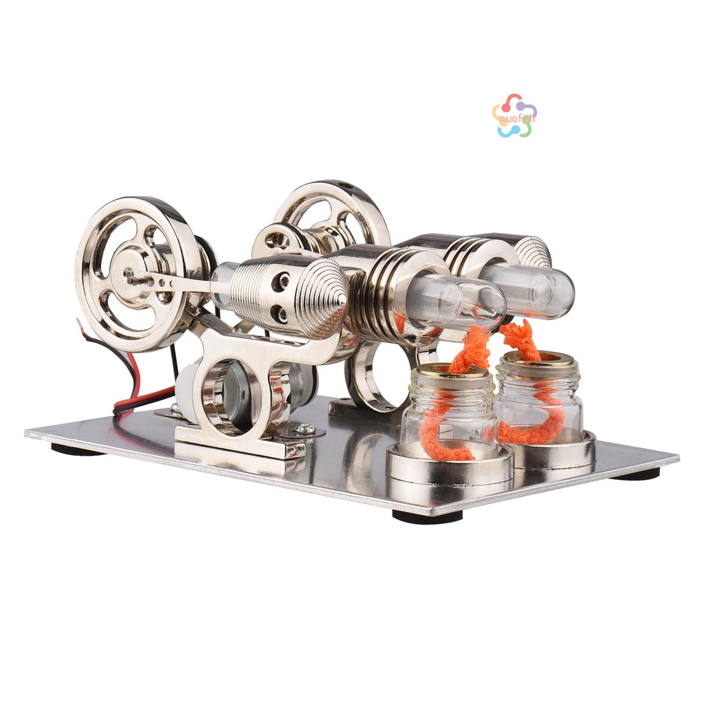 IN STock Air Physical with DIY Engine for Flywheel Model Education ...