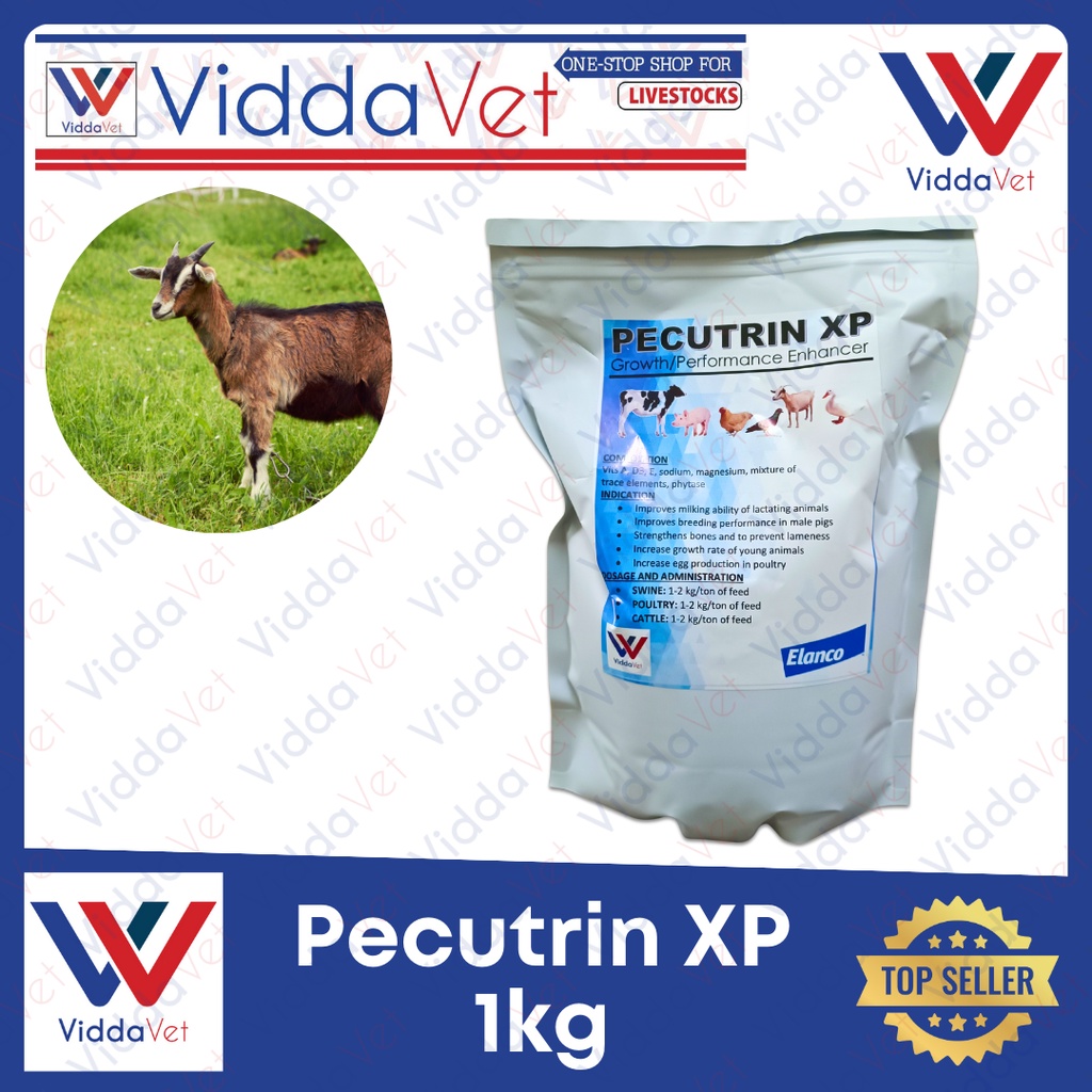 Viddavet 1kg Pecutrin XP Growth Performance Enhancers FROM BAYER 1kg ...
