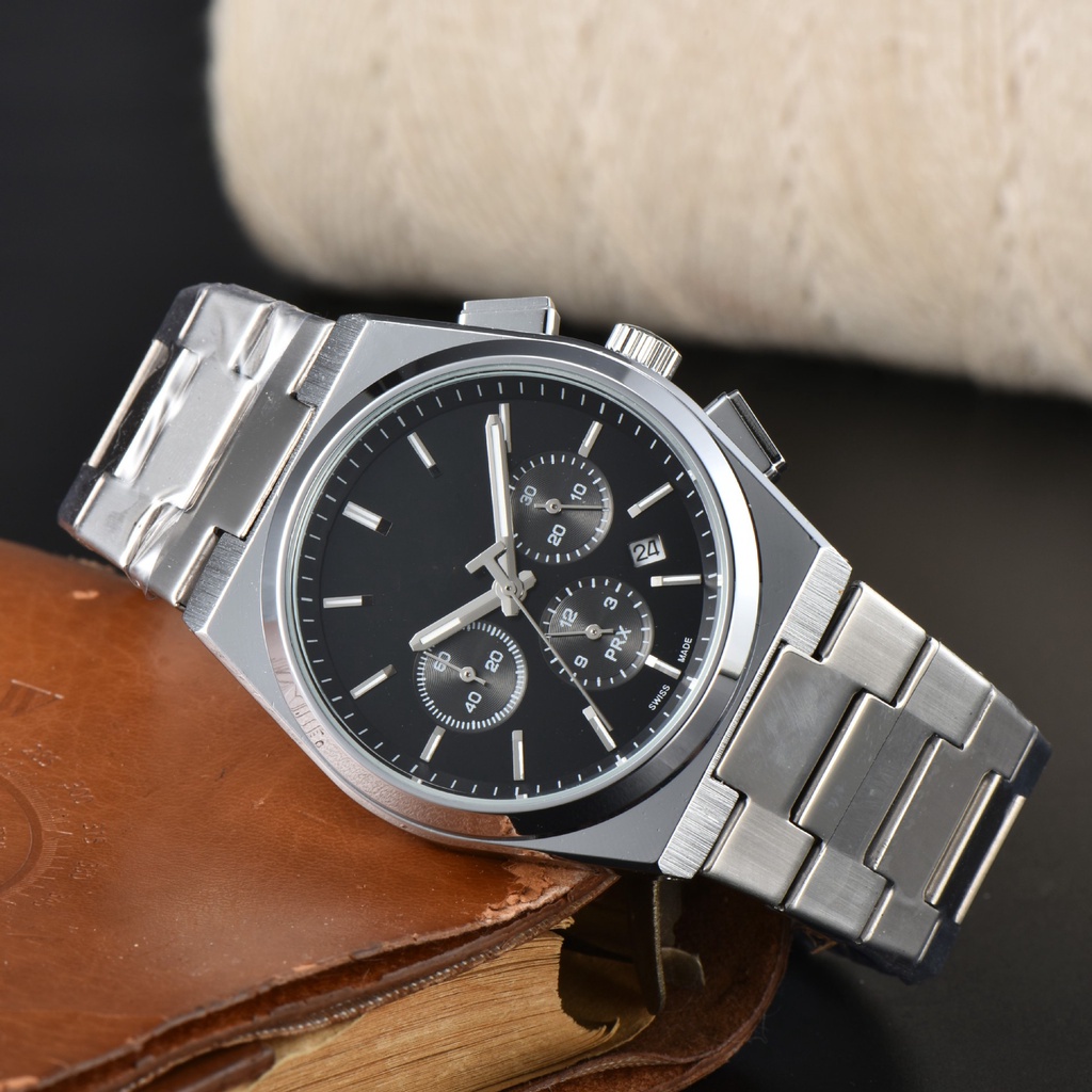 TIO-PRX Quartz Watch 6-Hand Full Work Small Hand Chronograph Men's ...