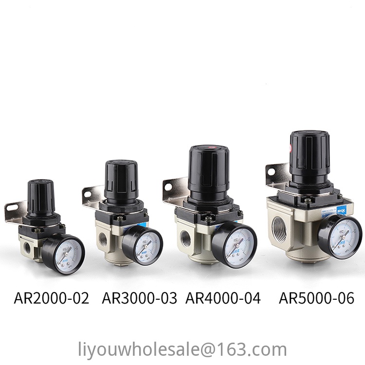 Air Compressor Pressure Regulating Valve AR2000-02 Pneumatic Pressure ...