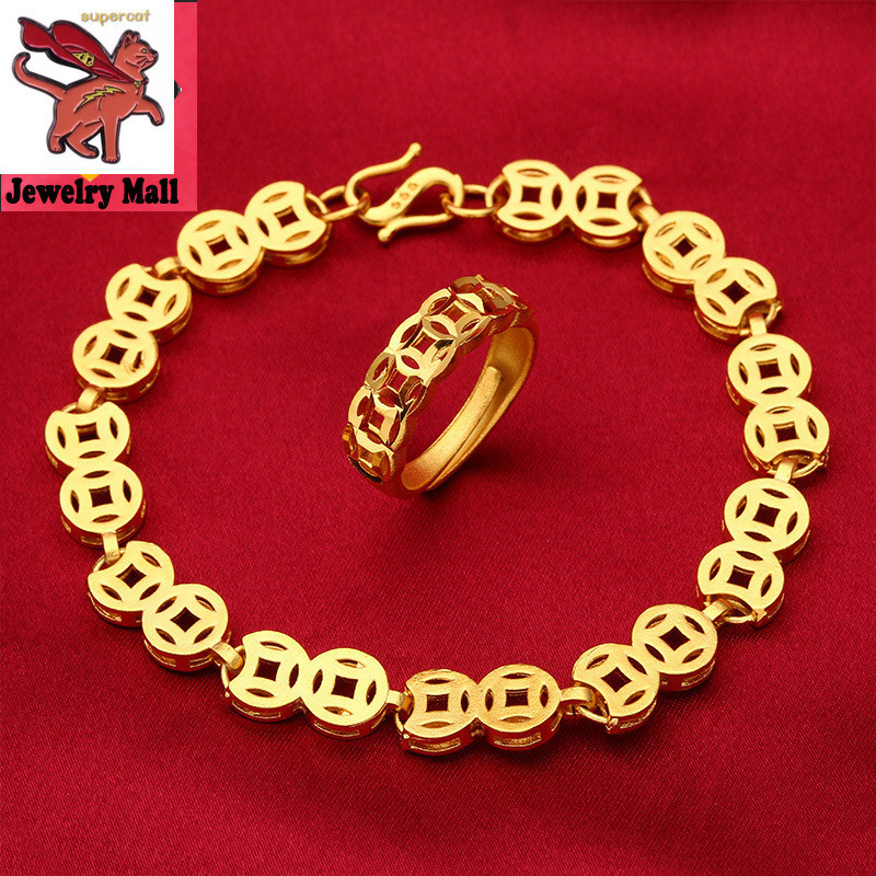 24K Saudi Gold Nasasangla pawnable 100% Original lucky charm money ...