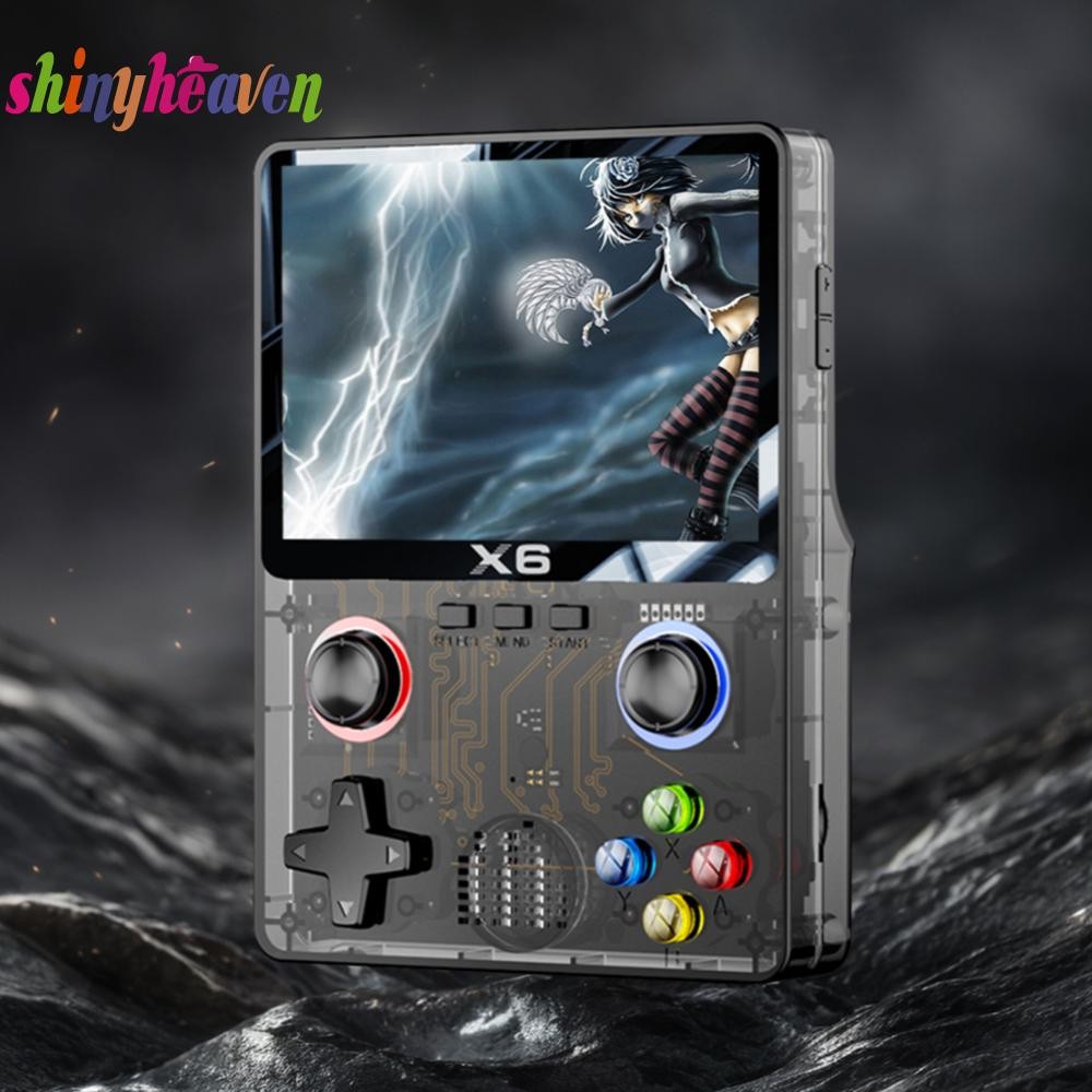 X6 Retro Handheld Game Console 2000mAh 3.5 Inch IPS Screen Built in 11 ...