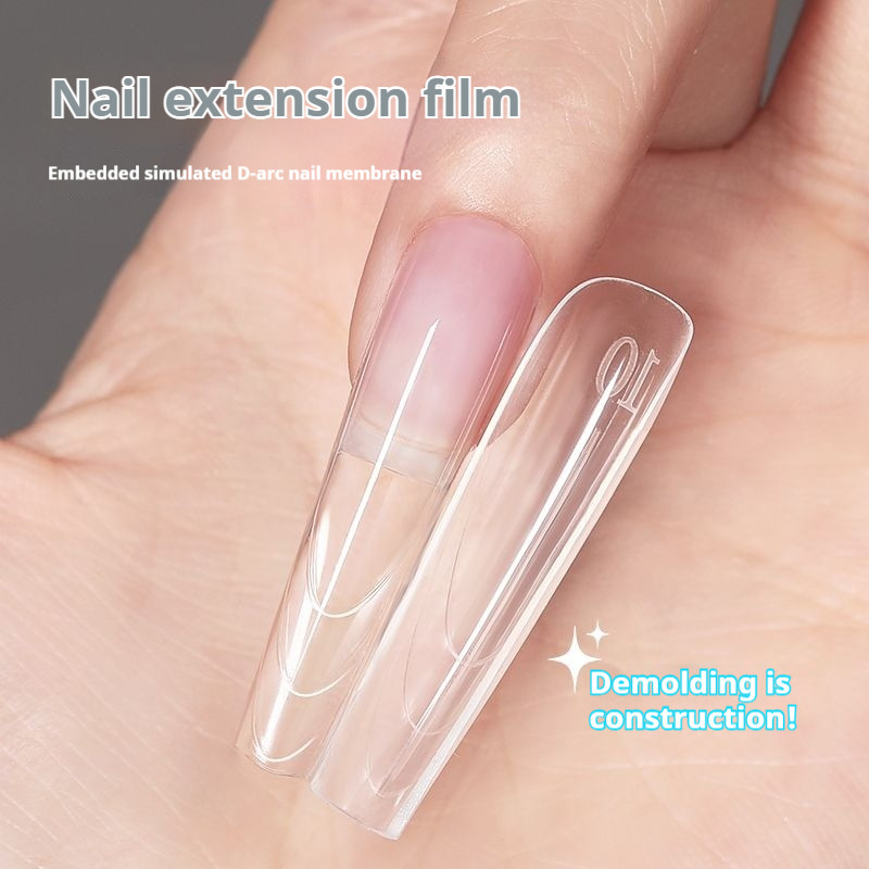 She Ye No Paper Support Extension Nail Film No Construction Embedded ...