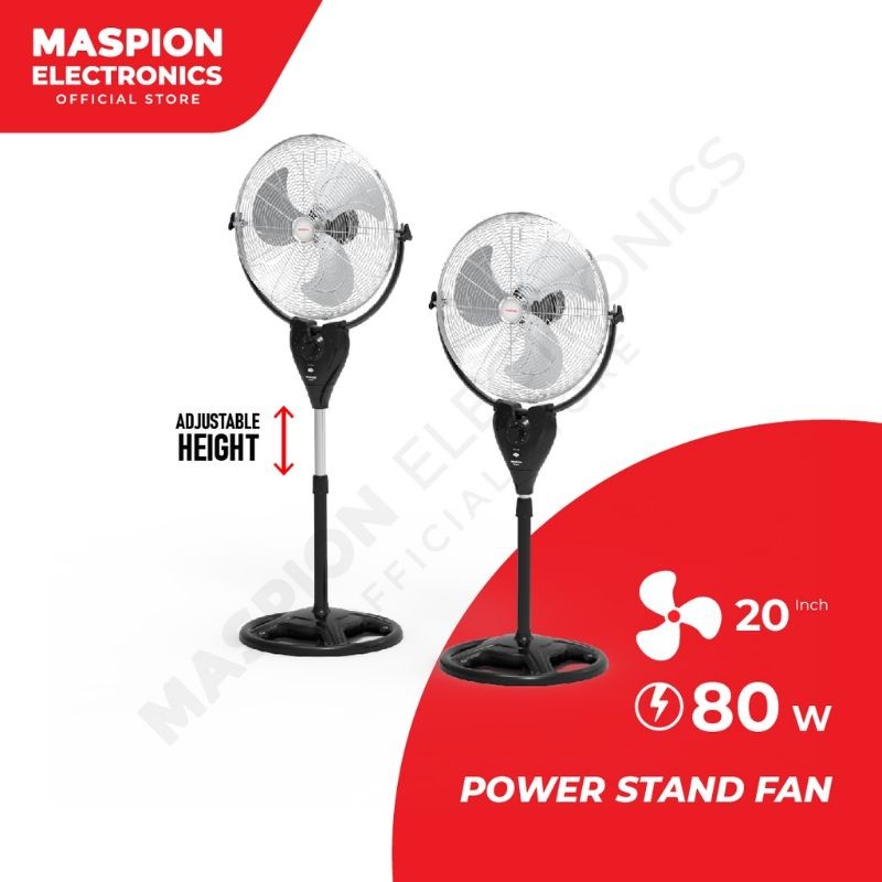 Maspion POWER STAND FAN IRON 20INCH/50CM PW-507S | Shopee Philippines