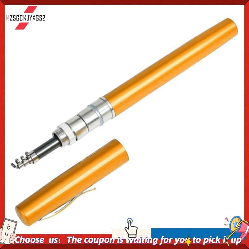 【hzsbckjyxgs2】1.4M Portable Pocket Telescopic Mini Fishing Pole Pen ...