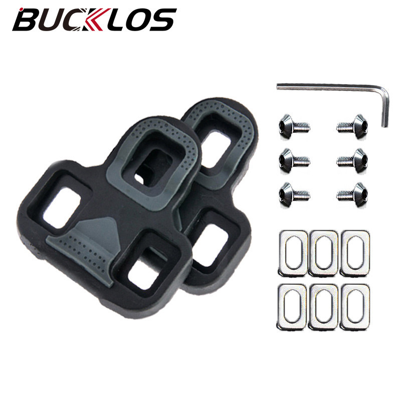 BUCKLOS Cycling Shoe Self Lock Pedal Cleats Road Bike Pedal Cleat LOOK ...
