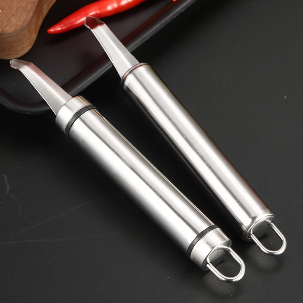 Stainless Steel Prawn Deveiner Tool Easy Using Shrimp Cleaning Tool For ...