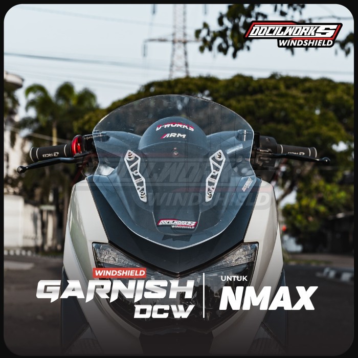 Garnish windshield visor Nmax Doff - E, NMAX OLD SILVER | Shopee ...
