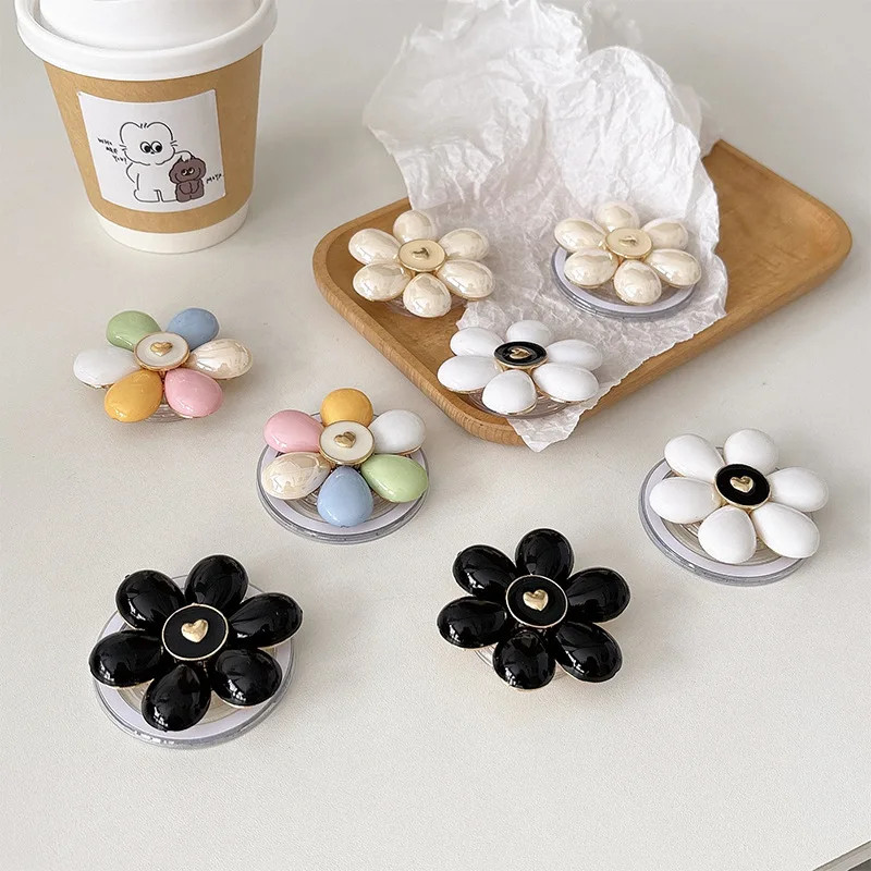 Ins Korea Cute 3D Flower Griptok For Magsafe Popsocket Magnetic Phone ...