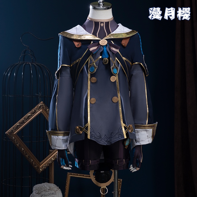 Genshin Impact cos Freminet cosplay Comic game clothing for men ...