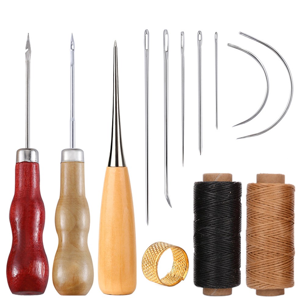 Available Leather Sewing Set Handbag Shoe Handmade Sewing Repair Kit ...