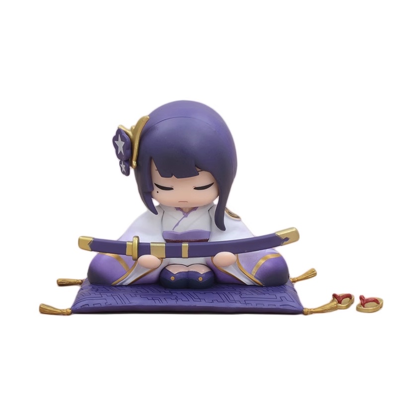 10cm Anime Game Genshin Impact Figure Raiden Ei/Raiden Shogun/Beelzebul ...