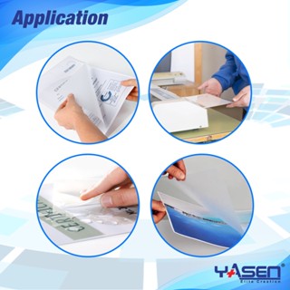 Yasen Cold Laminating Film Photo Top A4 Glossy | Matte | Glitter (20 ...