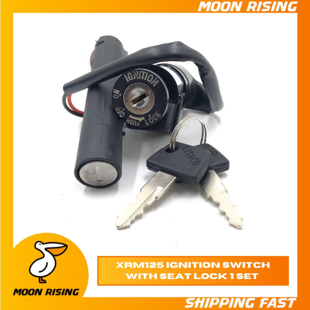 XRM125 IGNITION SWITCH WITH SEAT LOCK MAIN SWITCH 1 SET MOTORCYCLE XRM ...