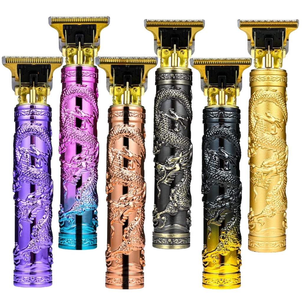 Men's Professional Electric Hair Clipper USB Rechargeable Beard Trimmer ...