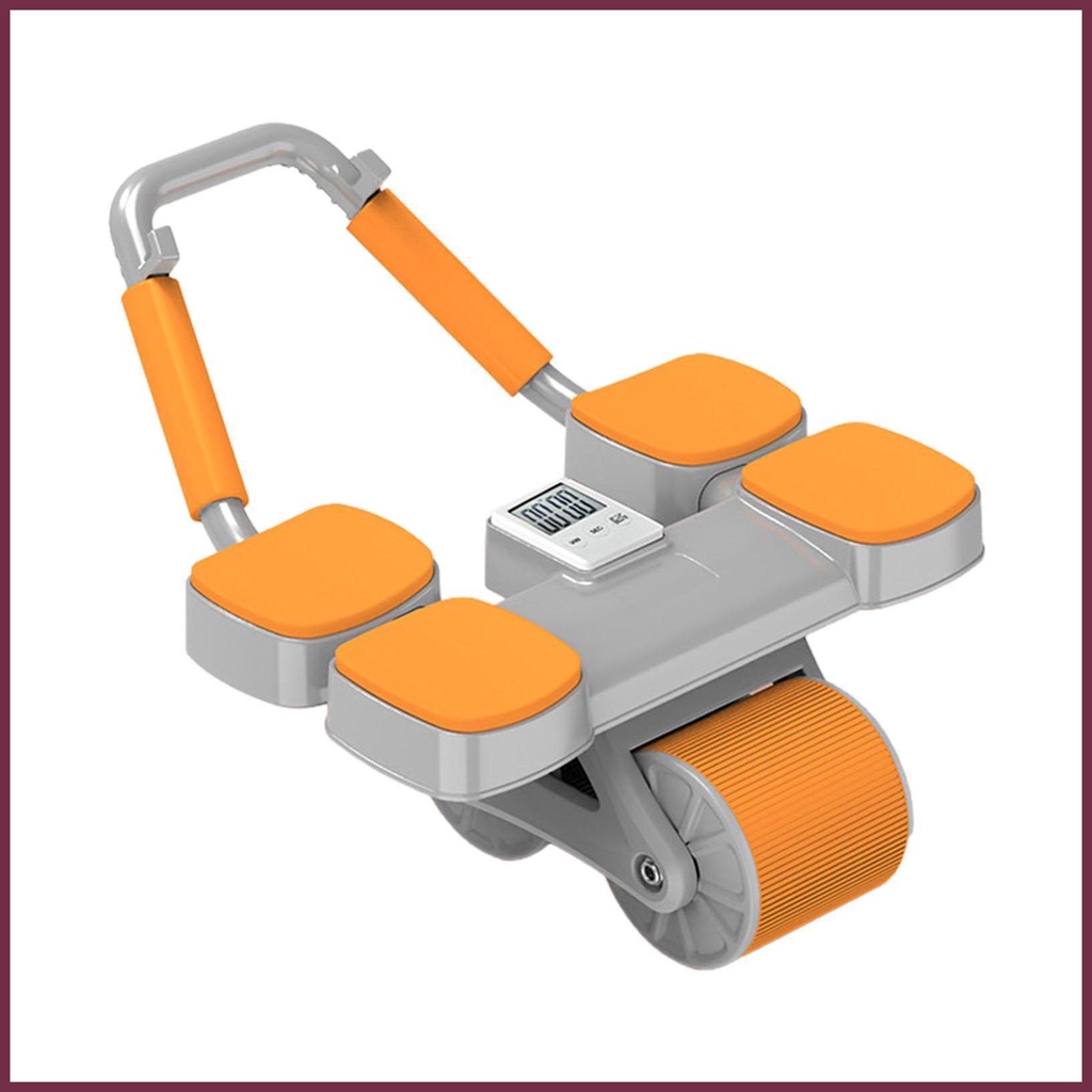 Abs Workout Equipment Ab Roller with Widen Elbow Support Ergonomic ...