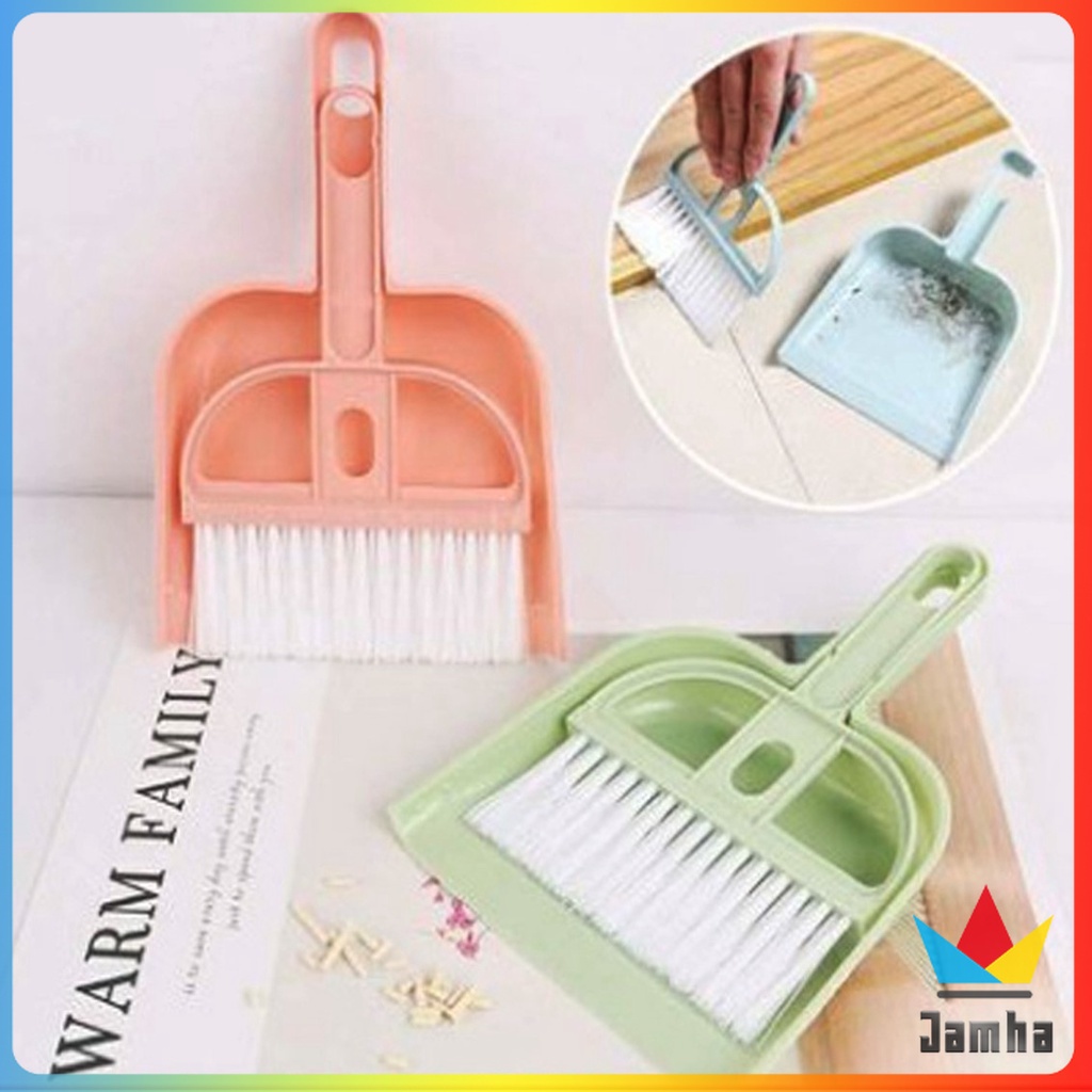 Jamha Mini broom and dustpan Set Small Broom Set Professional Cleaning ...