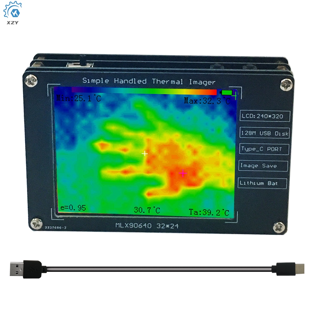 MLX90640 Thermal Imaging Camera 320*240 IR Resolution Thermal Camera ...