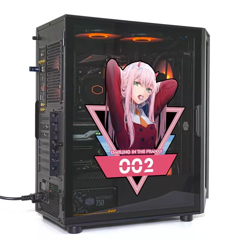 Japanese Anime Chassis Backboard Decorative Stickers Two-Dimensional ...