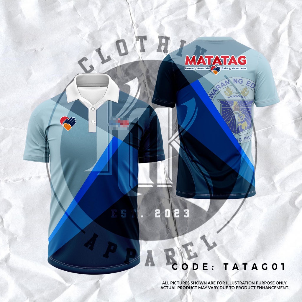 MATATAG UNIFORM SUBLIMATION CODE-01 DEPED BADGE 1 | Shopee Philippines