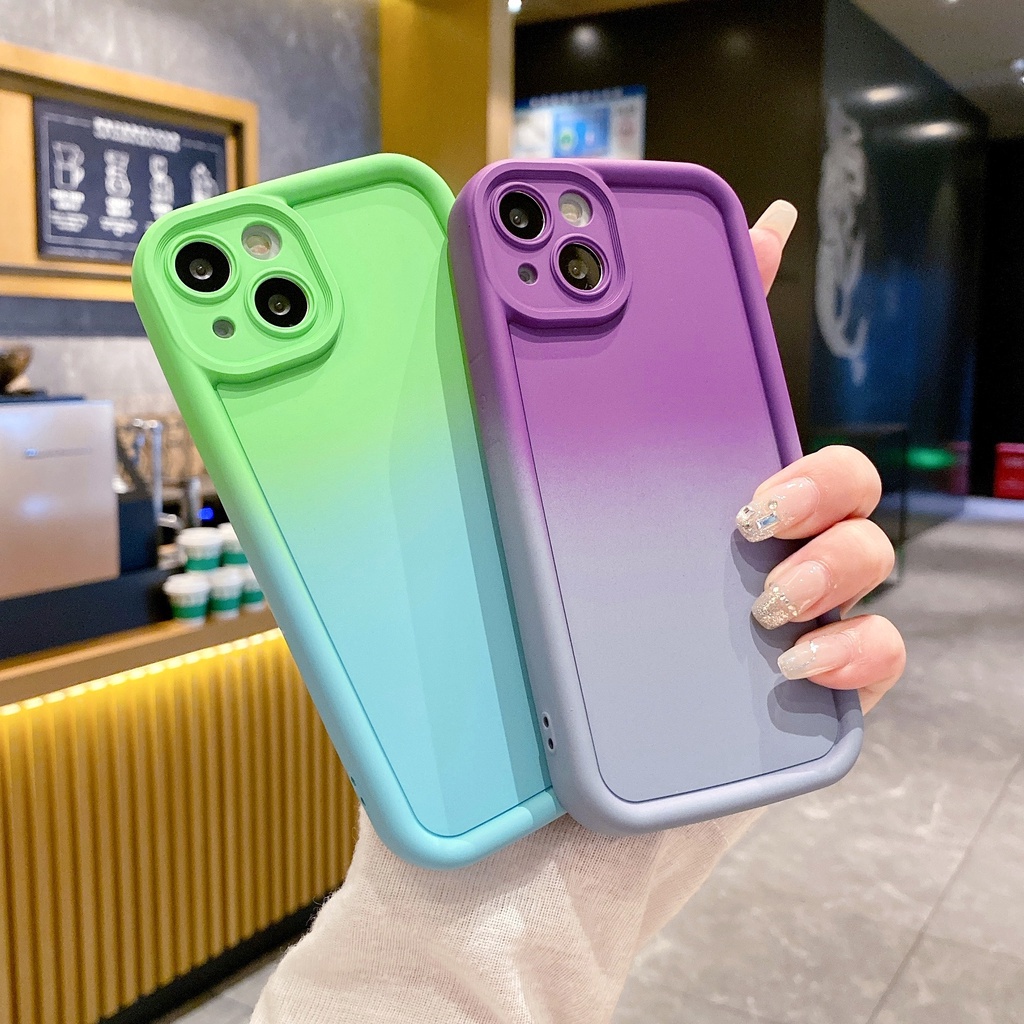 New two-color gradient phone case OPPO Reno 5 5G Reno 6 5G 6Z 5G 4Z ...