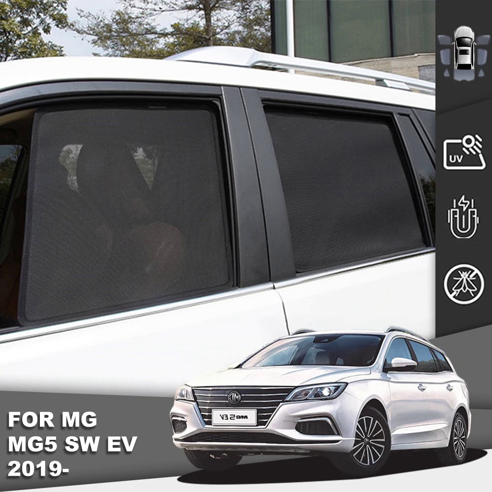 For MG 5 SW MG5 EV 2019-2022 Magnetic Car Sunshade Shield Front ...