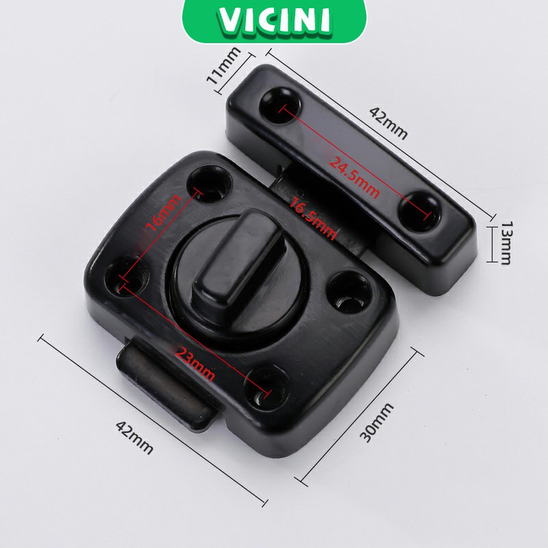 Gate Latch Slide Bolt Latches Lock Universal Safety Door Locks Zinc ...