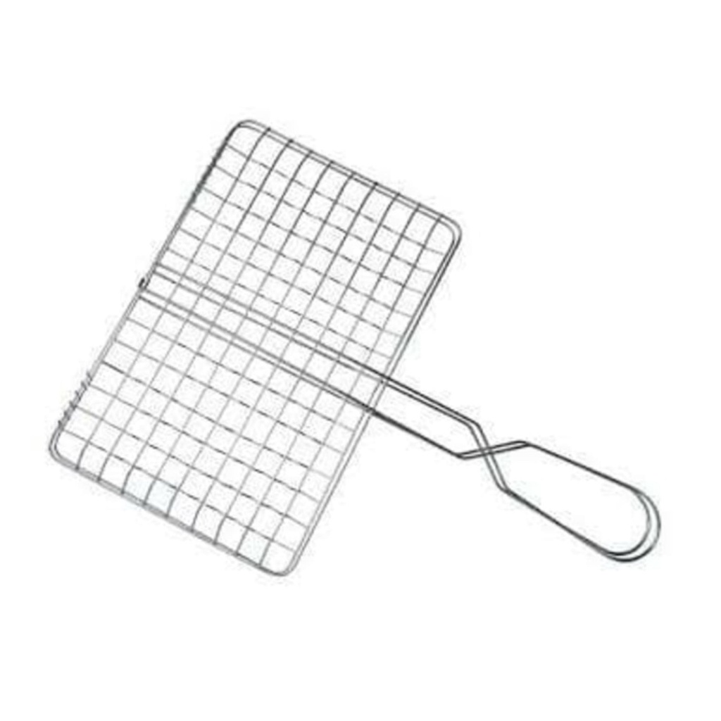 Vv - Grilled Fish Grill Clip Stainless Steel Chicken Fish Grill ...