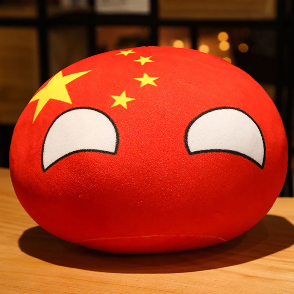Soft Plush Countryballs Pillow EU Countries Anime Plushies with Stretch ...