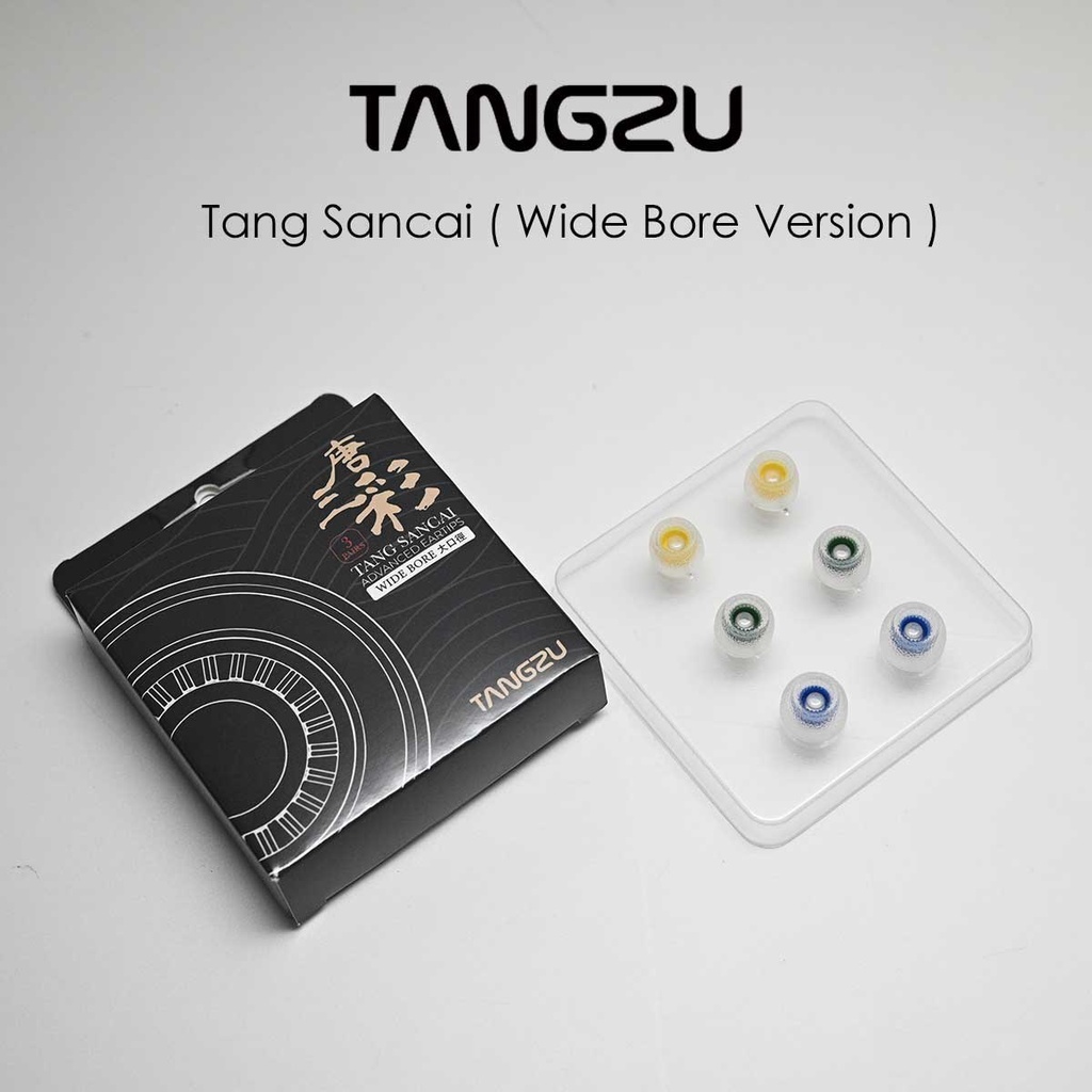 TANGZU Tang Sancai 1 Pairs Wide Bore Version Eartips for Earphones ...
