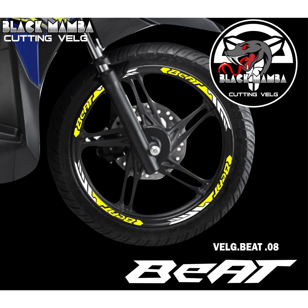 Beat VELG CUTTING STICKER - LIST STICKER VARIATIONS TIRE/VEL HONDA BEAT ...