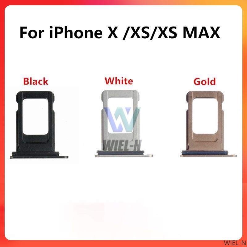 SIM card tray compatible with X/XS/XS MAX /Sim card tray bracket SD ...