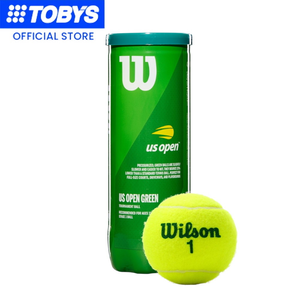 Toby's Sports Wilson US Open Green Tournament Tennis Ball | Shopee ...