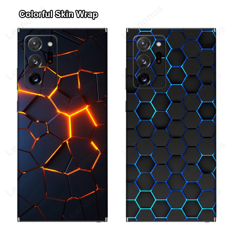 Colorful Honeycomb Decal Skin for Samsung Galaxy Note 20 Ultra 10 Plus ...