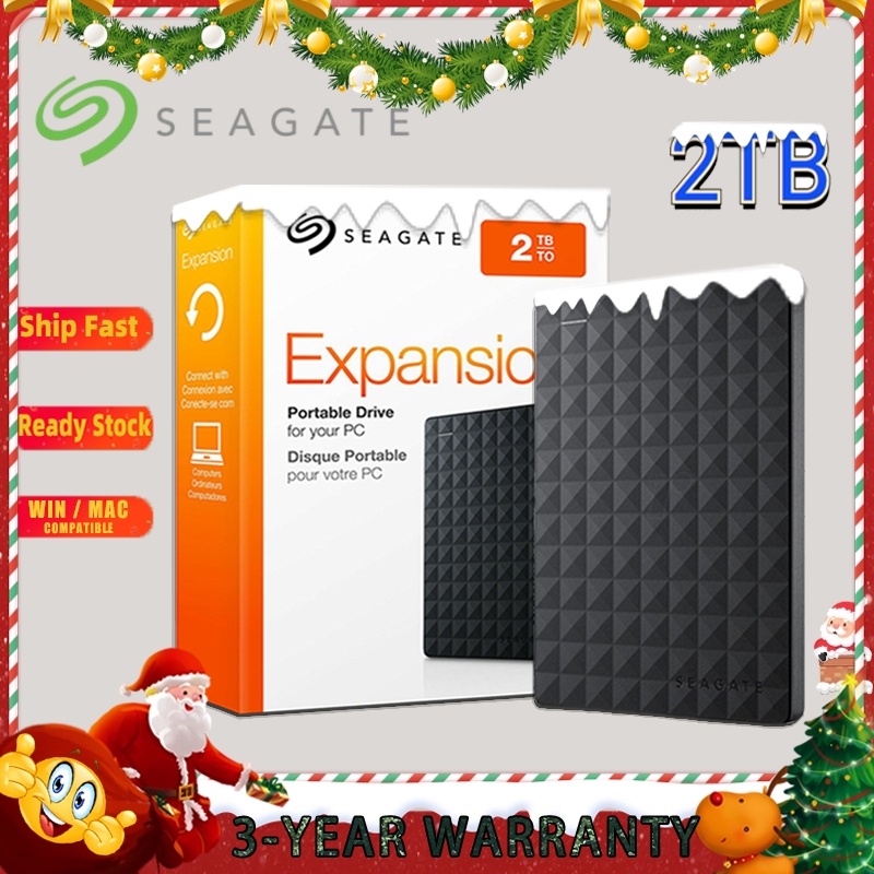 Seagate External Hard Drive 1TB/2TB/4TB USB 3.0 Ultra-thin Portable ...