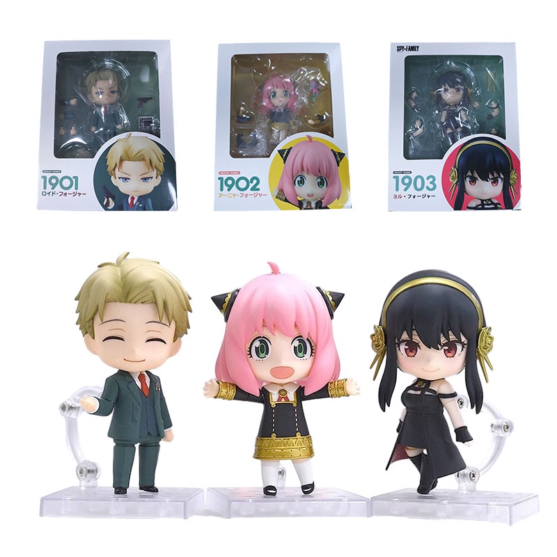 Nendoroid SPY×FAMILY Loid Forger 1901# Anya Forger 1902# Yor Forger ...