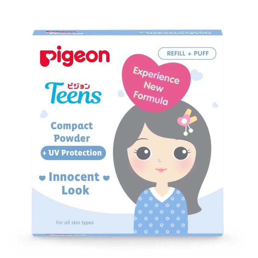 Pigeon Compact Powder + UV White 14gr (Refill) | Shopee Philippines