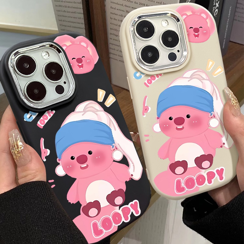 Cute Loopy Pattern Soft TPU Phone Case Compatible for IPhone 15 14 13 ...