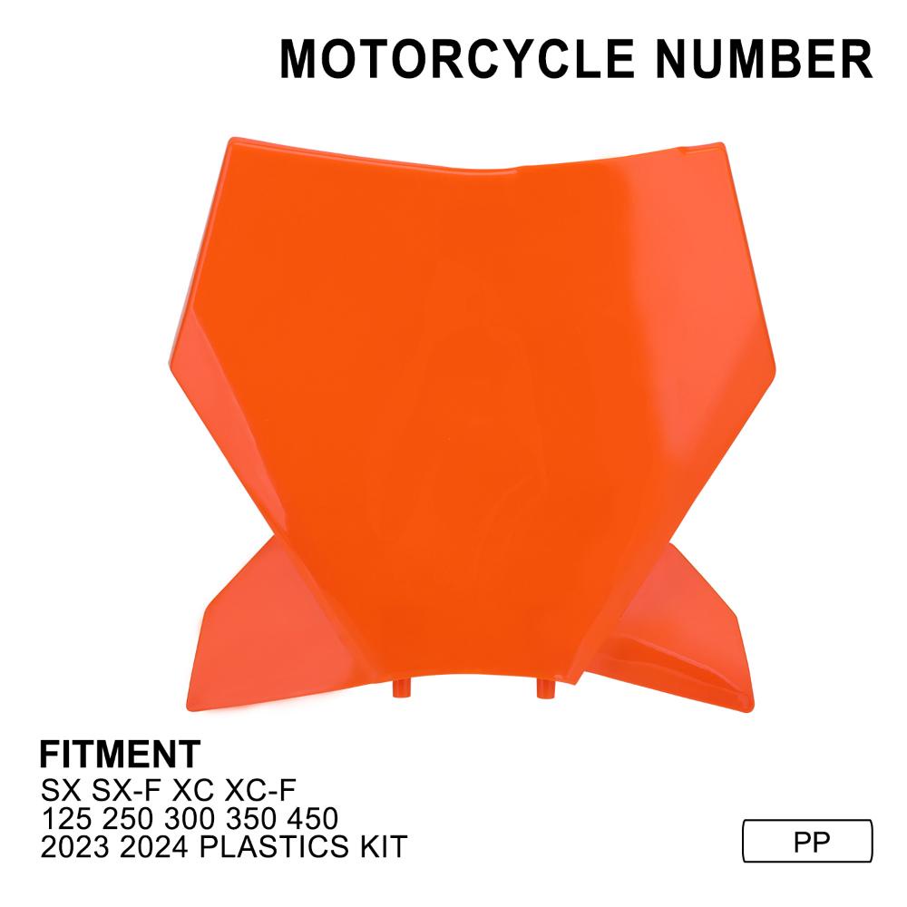 JFG MOTO Number plate FOR SX SX-F XC XC-F 125 250 300 350 500 KTM ...