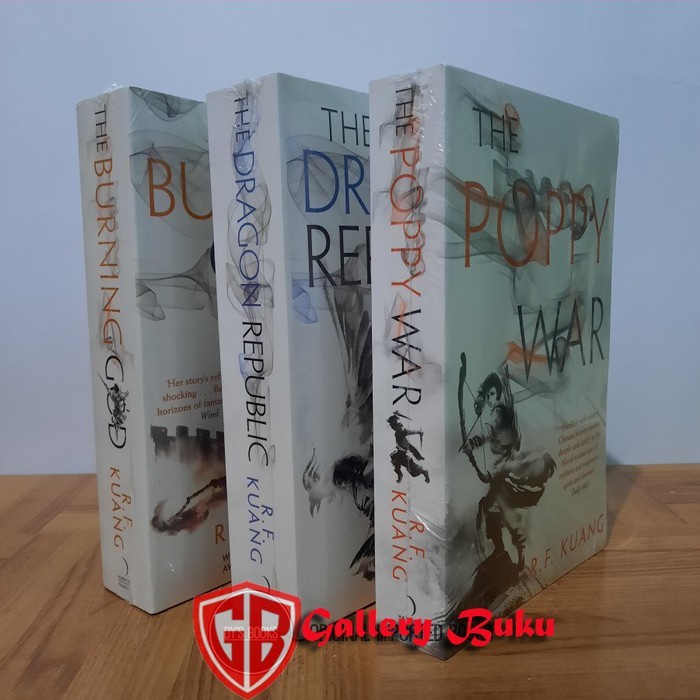 The poppy war Set (1-3): (poppy war, dragon republic, Burning god ...