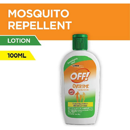 OFF Overtime Insect Repellent Lotion 100mL | Shopee Philippines