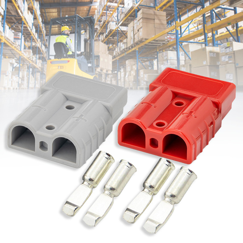 50a Anderson Plug Sets Power Quick Connector Electric Fork With 2 ...