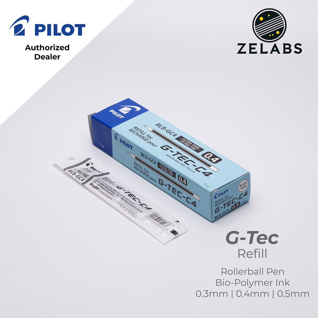 Pilot G-Tec-C Roller ball Refill - BLS-GC - 0.3mm | 0.4mm | 0.5mm ...