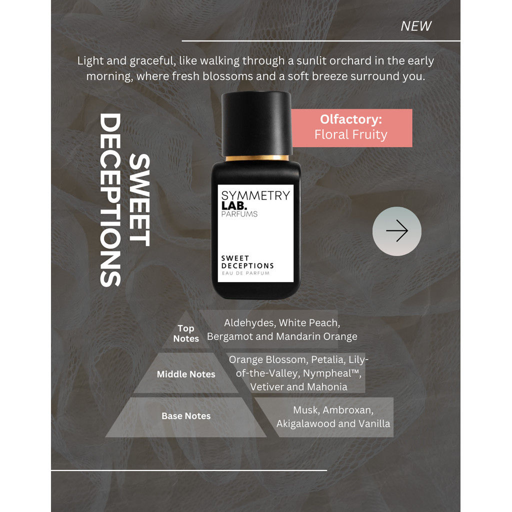 Sweet Deceptions Eau De Parfum by Symmetry Lab Parfums | Shopee Philippines