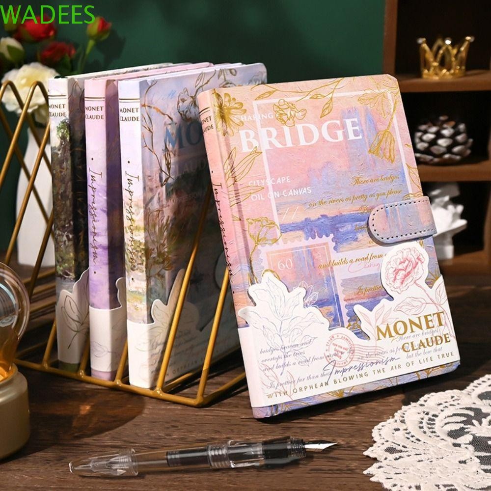 WADEES Student Diary Notepad, Aesthetic Beautiful Illustration Notepad ...