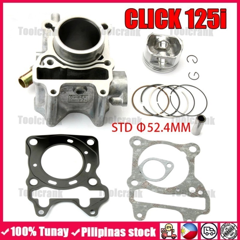 CYLINDER BLOCK SET FOR HONDA CLICK 125i STD Φ52.4MM Cylinder Block Set ...