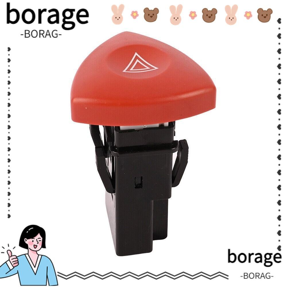 BORAG Warning Light Switch, Red Plastic Emergency Hazard Flasher ...